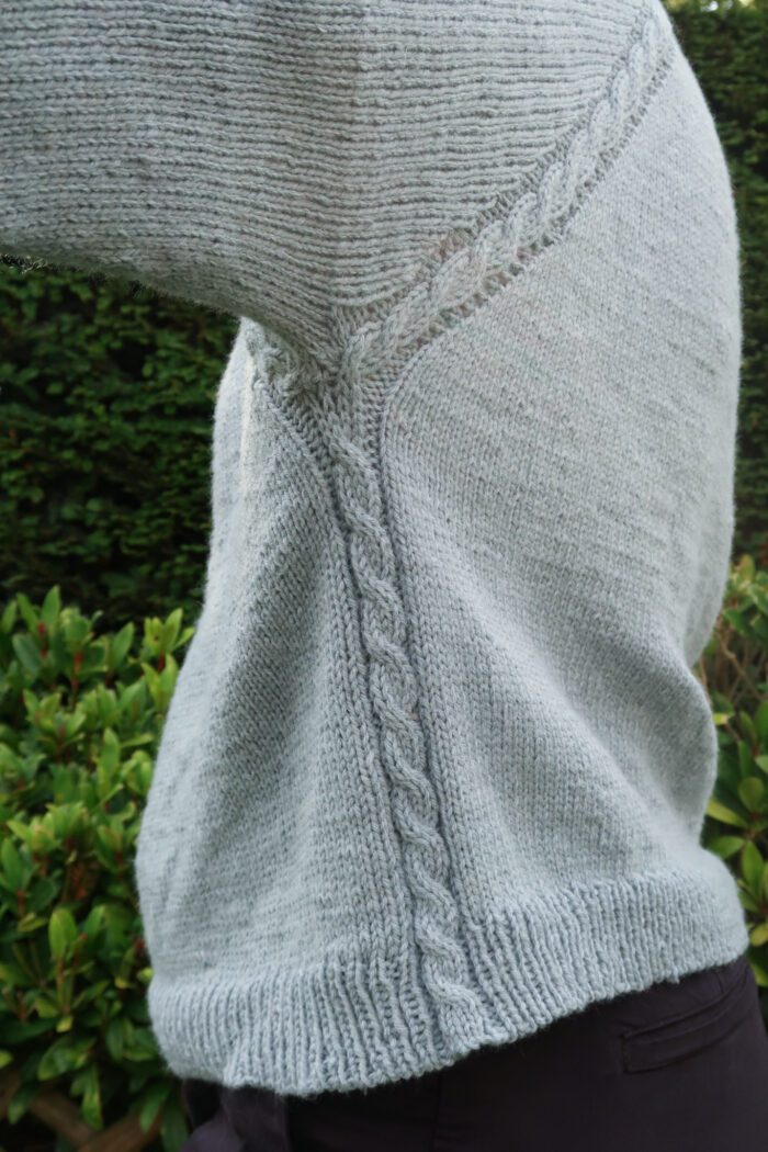Free Raglan Sweater Knitting Pattern | Knitting with Chopsticks