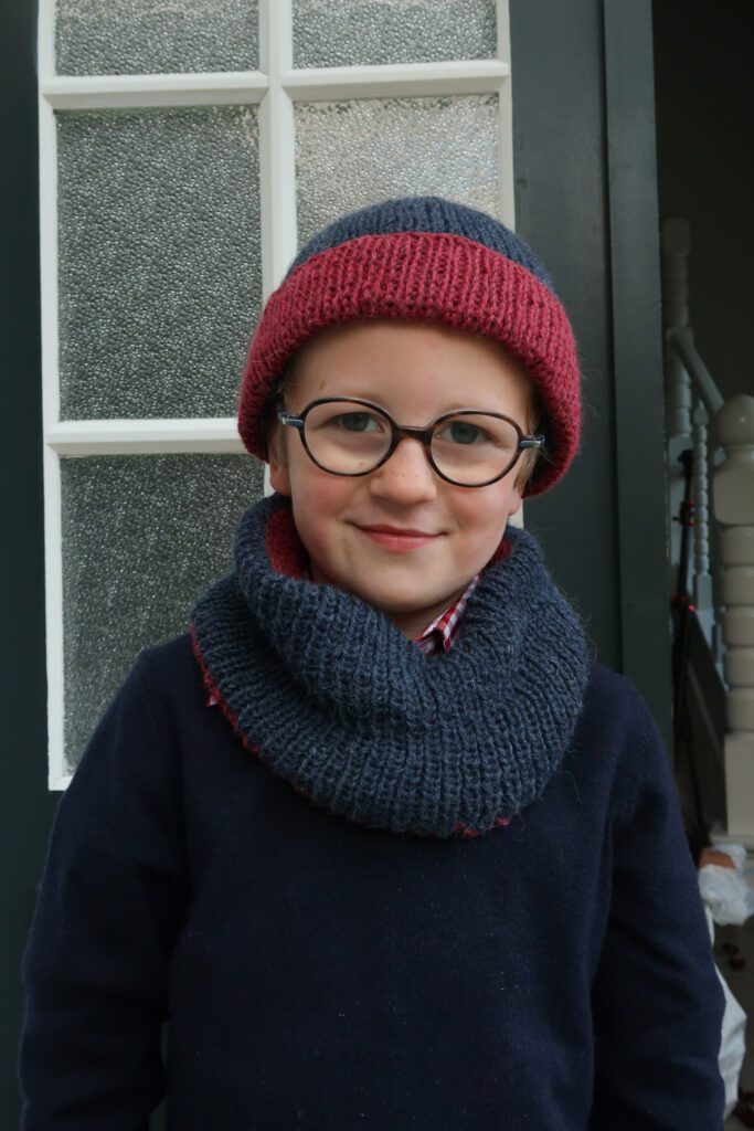 Free Cowl Knitting Pattern - Twinfold Cowl | Knitting with Chopsticks